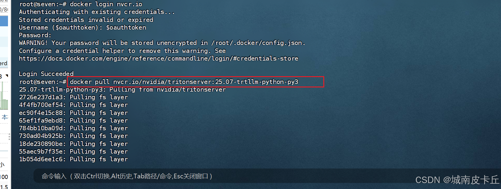 Docker登录nvcr.io拉取英伟达镜像_docker login nvcr.io-CSDN博客