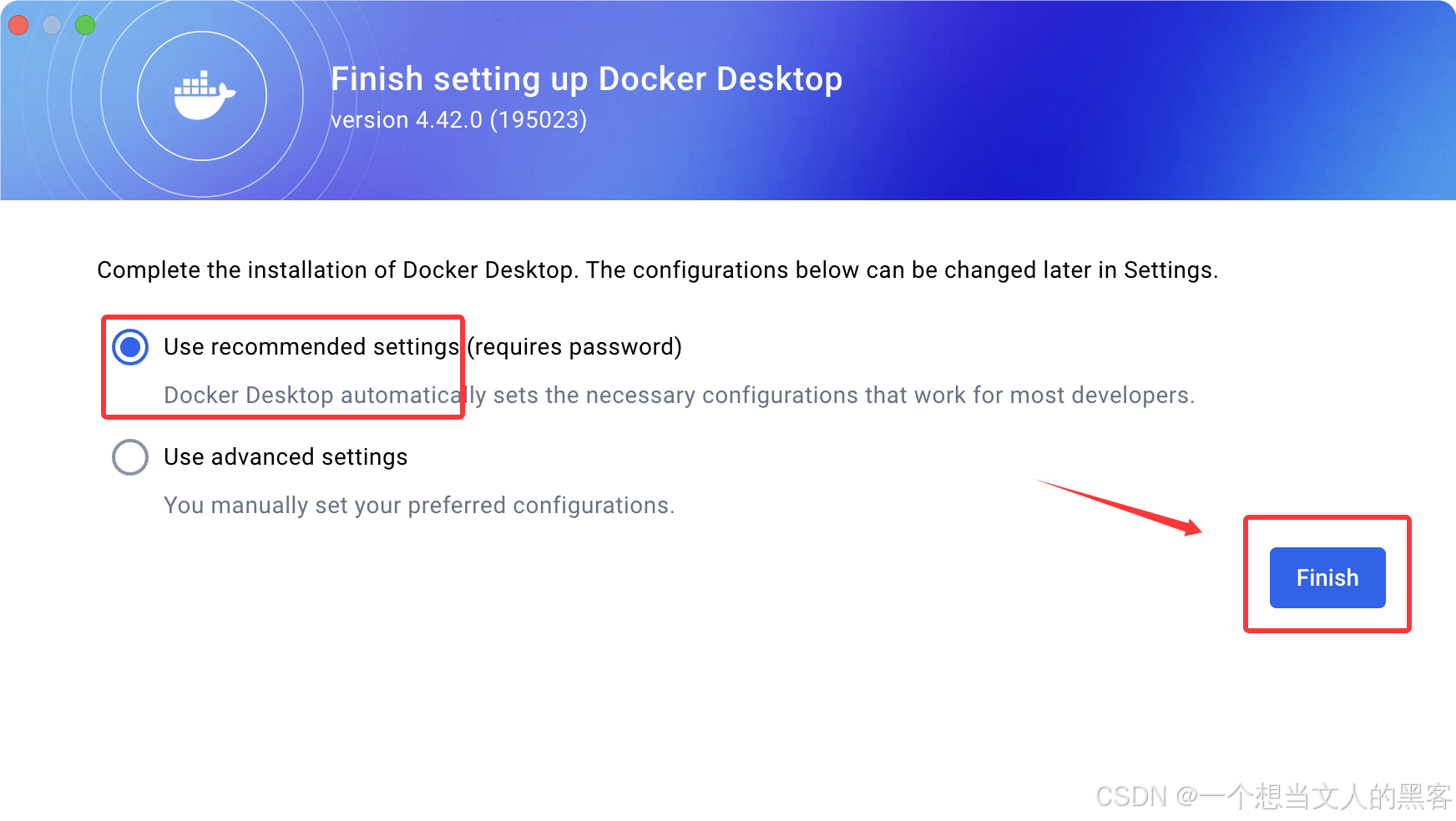 MacBook M4 Docker安装教程+手把手更换镜像源mac_docker macbook-CSDN博客