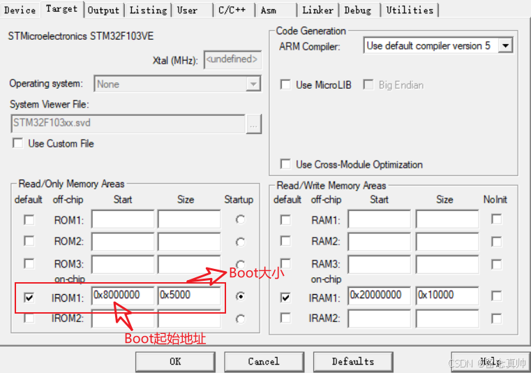 STM32F103的Bootloader开发——Boot跳转至APP_stm32f103 boot-CSDN博客