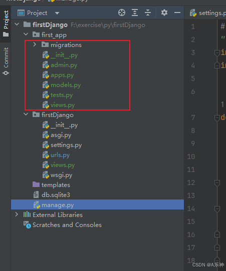 Django 包的和文件操作使用详解_django中settings.py引包操作-CSDN博客