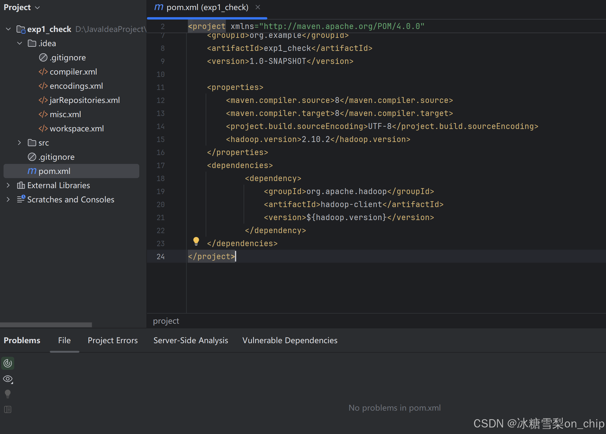 【解决】未找到依赖项Hadoop2.10.2 （Dependency ‘org.apache.hadoop:hadoop-client:2.10.2‘ not found ...