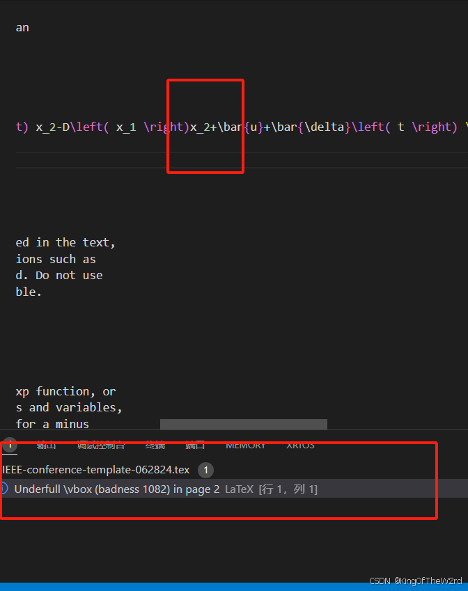 LaTeX报错Unicode character (U+200B)_latex error: unicode character (u+200b)-CSDN博客