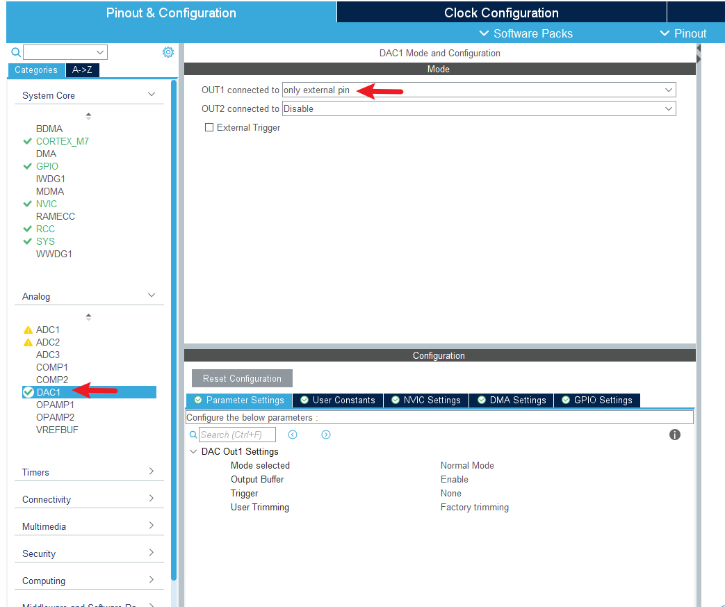 STM32H750 DAC_stm32h750 dac输出0.02-CSDN博客