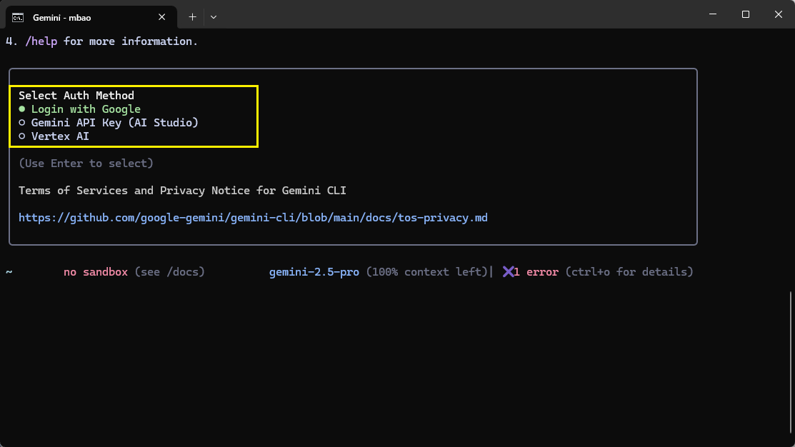 如何安装使用 Google Gemini CLI-CSDN博客