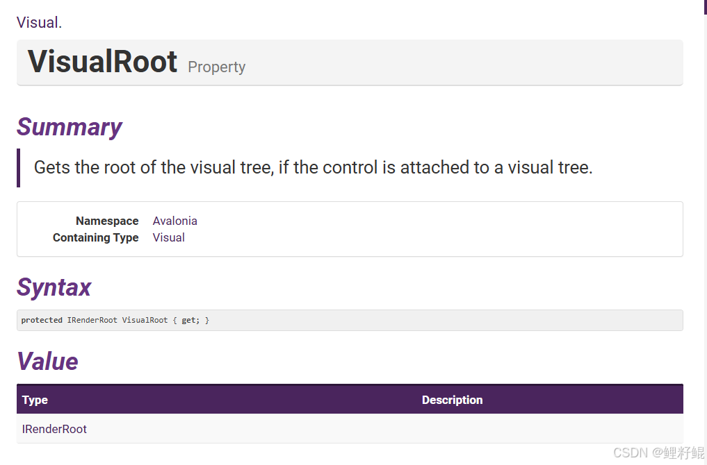 Avalonia 中 VisualRoot 和 GetVisualRoot 的作用_avalonia visualtreehelper-CSDN博客