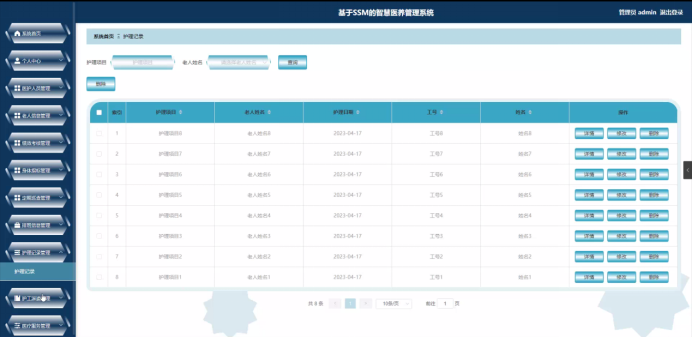 计算机毕业设计java基于的智慧医养管理系统 基于java技术的智慧养老与医疗一体化管理系统设计与实现 基于java架构的智慧医养融合管理系统