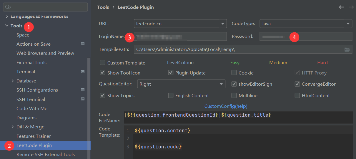 idea配置plugins仓库地址并下载Leetcode Editor插件_idea插件仓库-CSDN博客