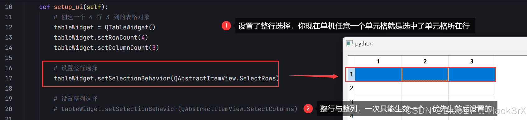Python GUI 编程 | QTableWidget 表格控件详解 — QTableWidget 的基础使用_python qt编程 表格-CSDN博客