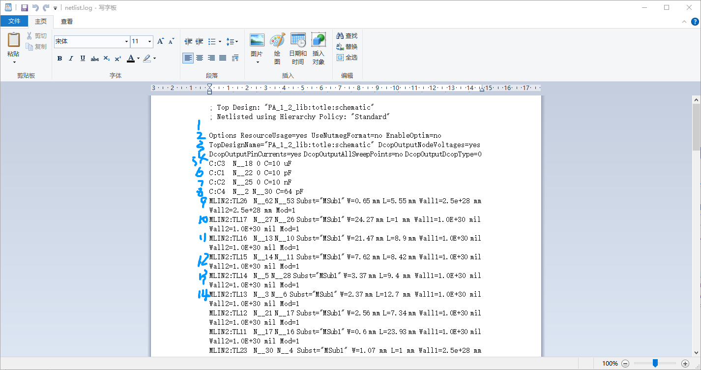 ASD仿真软件学习过程中遇到的问题与解决——（二）_ads netlist-CSDN博客