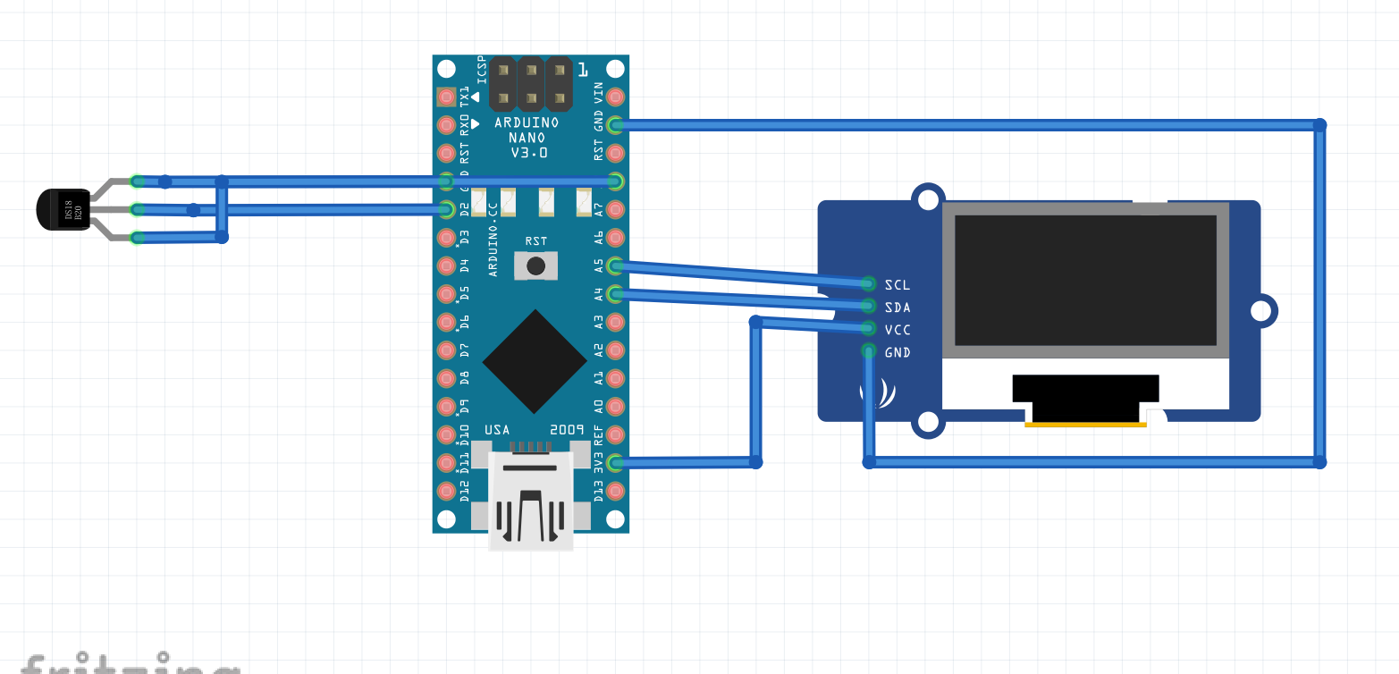 基于Arduino Nano的智能温显系统：OLED显示+开机动画全解析_arduino nano oled-CSDN博客