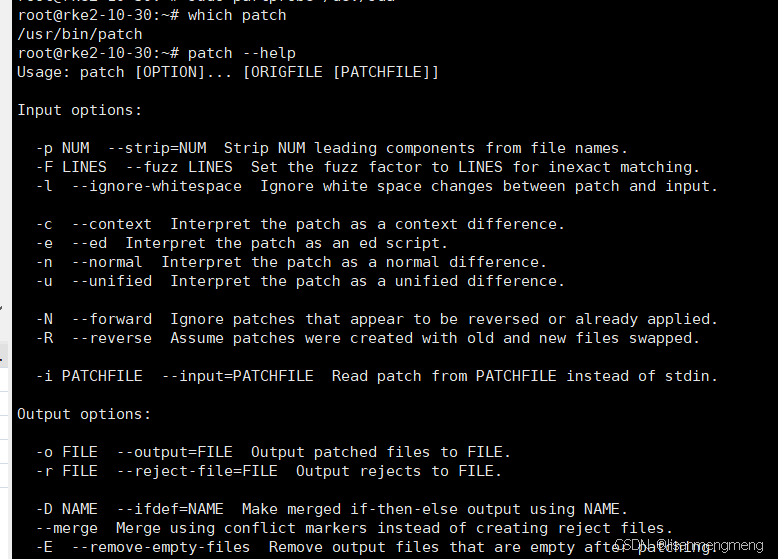 patch 命令介绍和使用案例_patch命令-CSDN博客