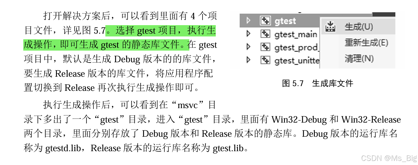 GTEST库配置-visual studio版_gtest visual studio-CSDN博客