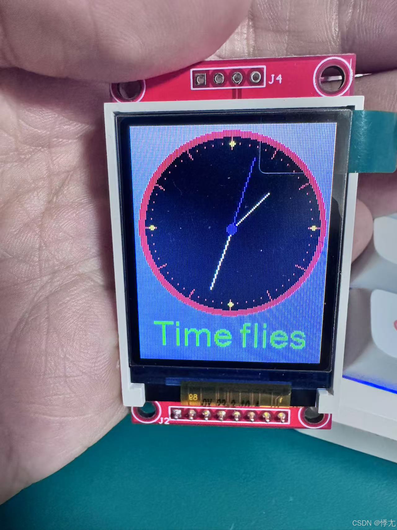 使用 ESP32 + 1.8寸TFT屏幕点亮显示屏（TFT_eSPI库）_tft屏幕引脚图-CSDN博客