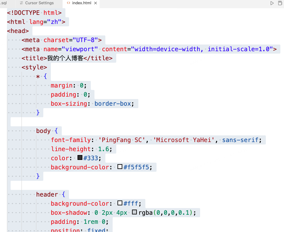 使用EdgeOne和Cursor 一键生成和部署个人网站_用cursor搭建个人网站-CSDN博客