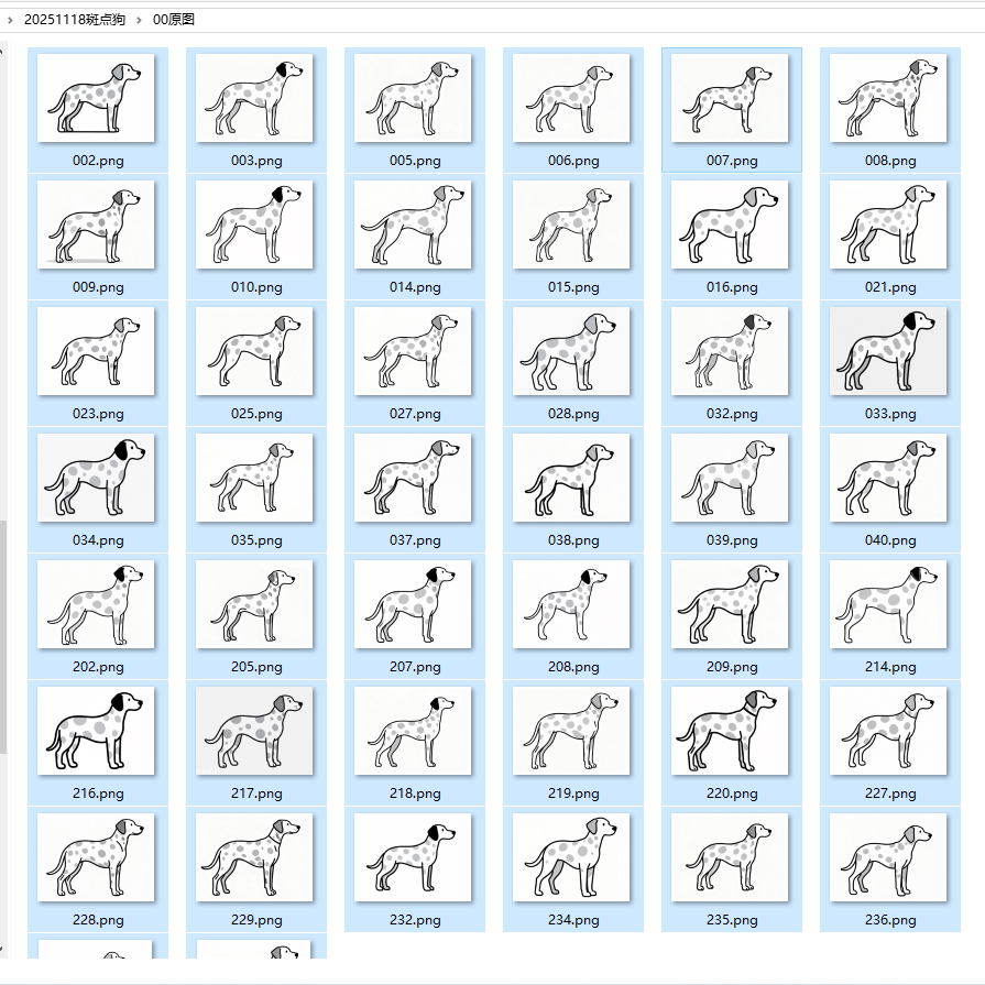 【教学类-99-01】20251118”斑点狗（对称）主题：动物花花衣-CSDN博客