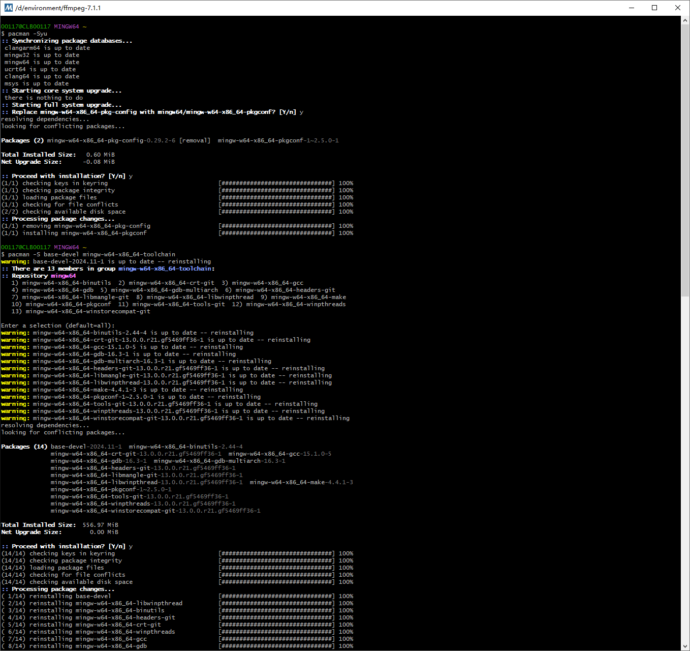 Windows编译安装ffmpeg支持更多音视频格式处理_windows ffmpeg-CSDN博客