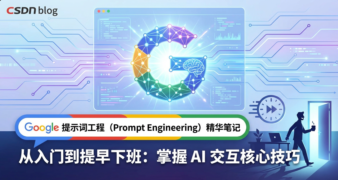 【硬核干货】Google 官方揭秘：掌握 Prompt Engineering 的 5 大核心要素，让 AI 真正读懂你的代码_google ...