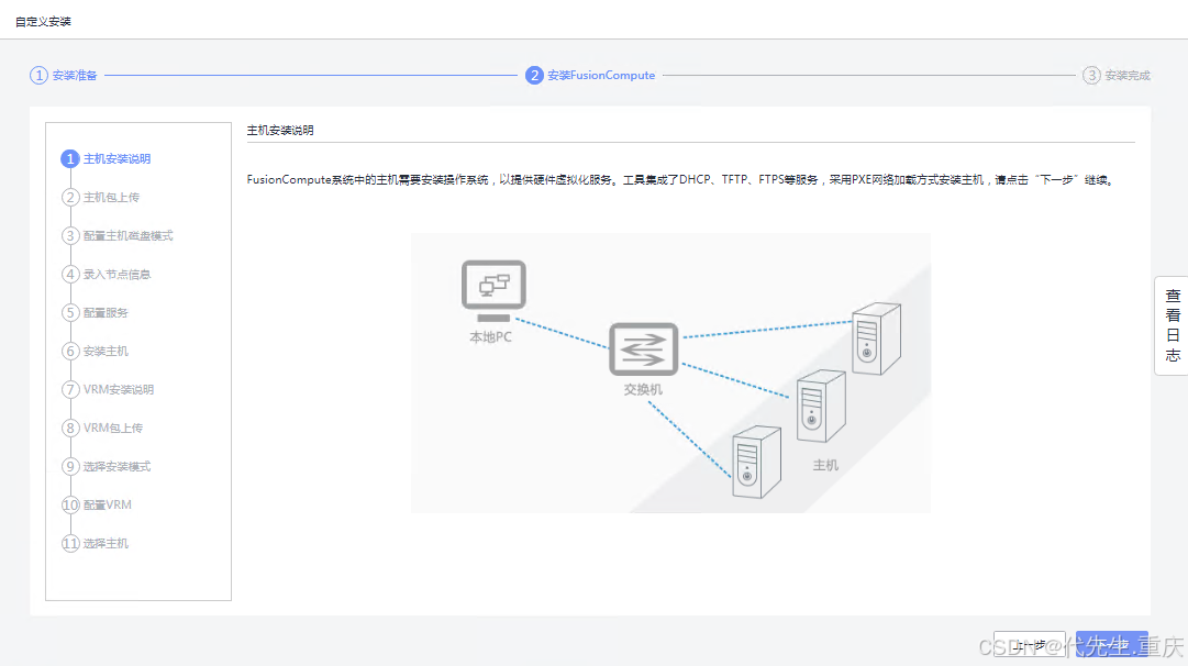 通过Web 工具部署FusionCompute 8.7.0虚拟化平台（一、部署Web安装工具和批量安装CNA）_fusioncompute web工具安装-CSDN博客
