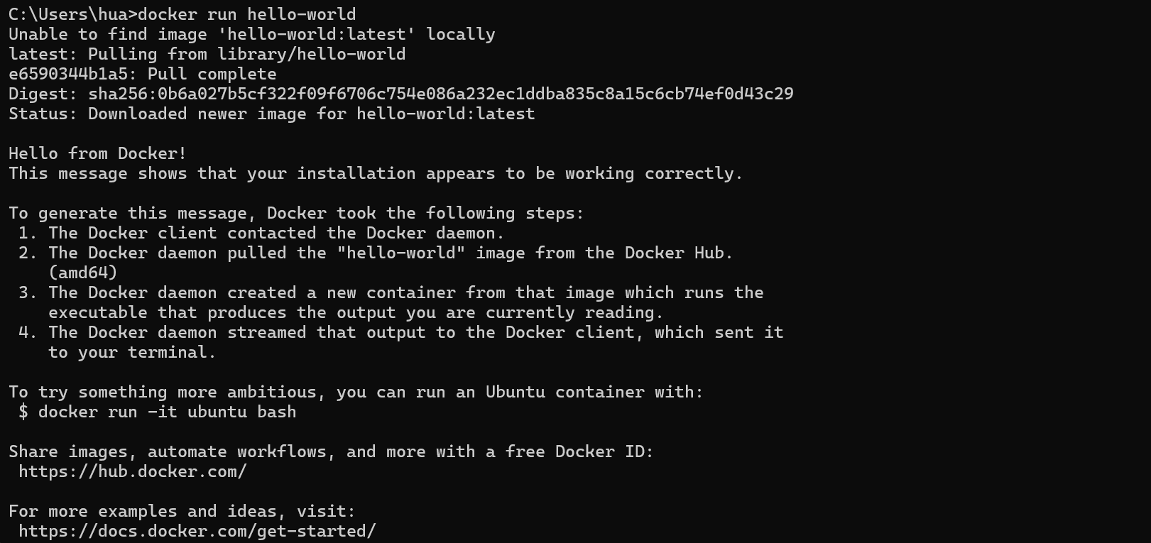 docker的安装与学习_use the wsl 2 based engine-CSDN博客
