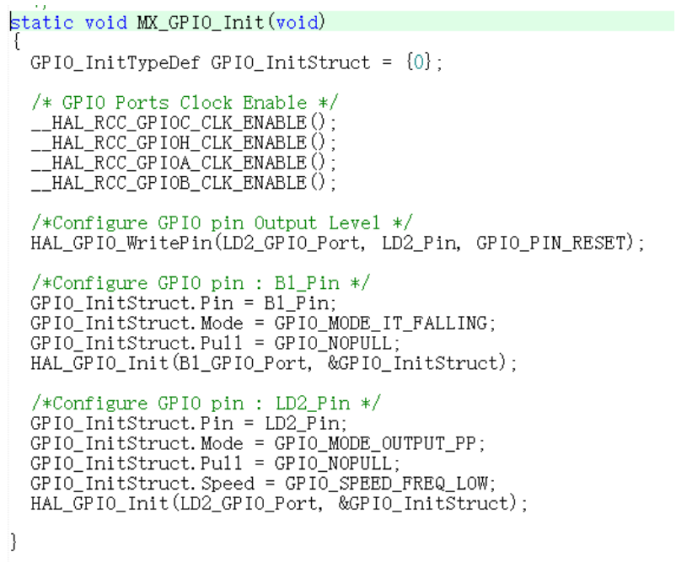 基于CubeMX的GPIO理论实训_cubemx 实践-CSDN博客