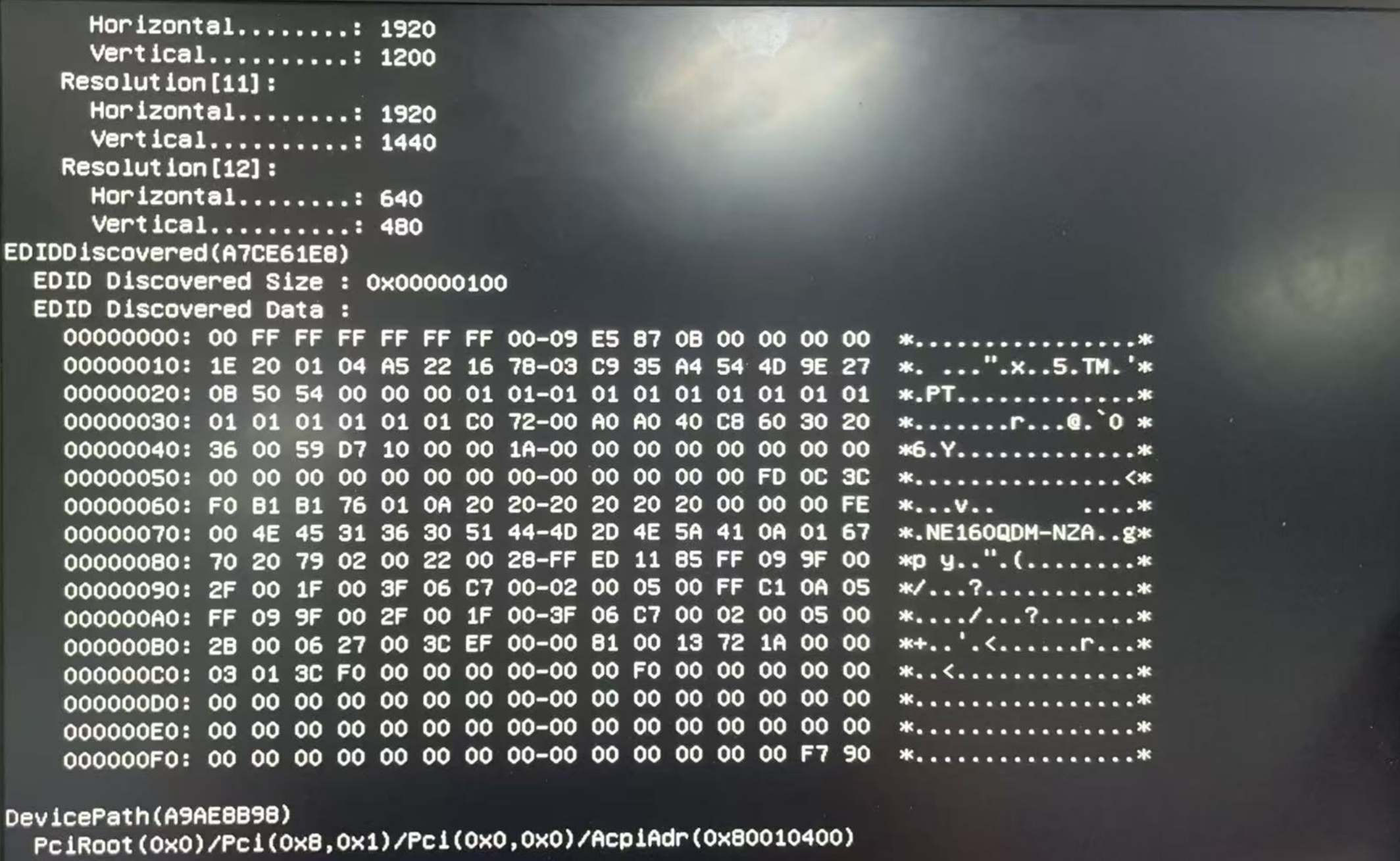 【在BIOS中override panel的EDID】_uefi edid override-CSDN博客