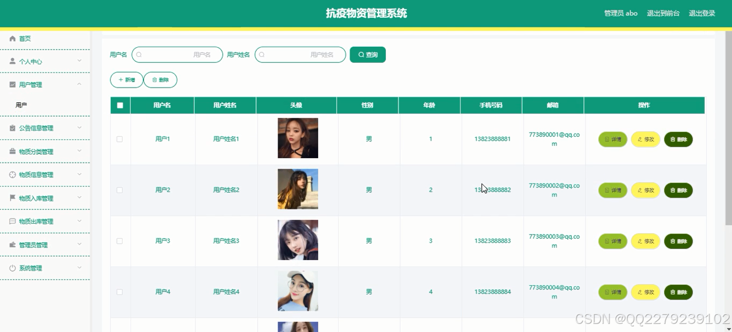 103java jsp SSM Springboot疫情抗疫物资管理系统物资出入库管理（源码+文档+PPT+任务书+运行视频+讲解视频）-CSDN博客