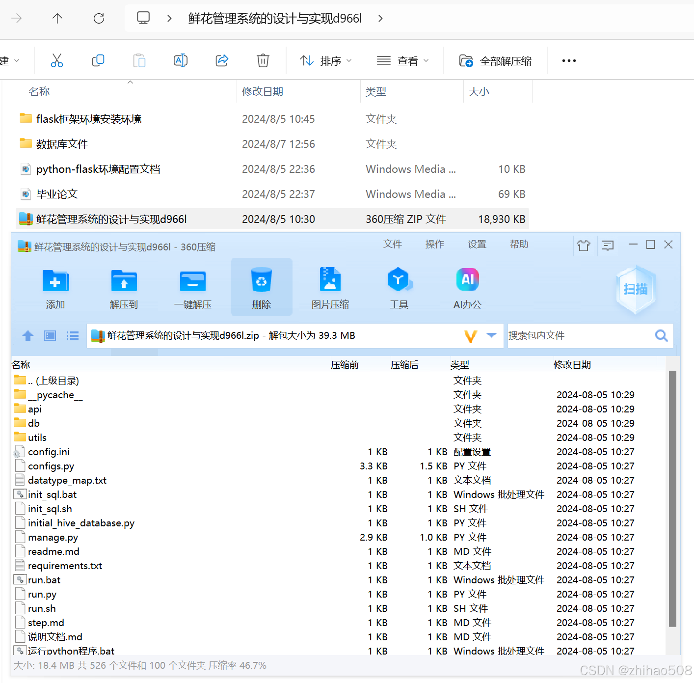Flask毕设鲜花管理系统的设计与实现（程序论文） Csdn博客