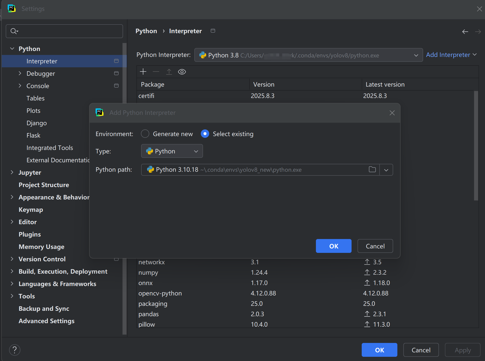 YOLOv8 超详细小白教程（毕设必看）——Windows、PyCharm +conda+ LabelImg +GPU训练自己数据集训练_yolo windows-CSDN博客