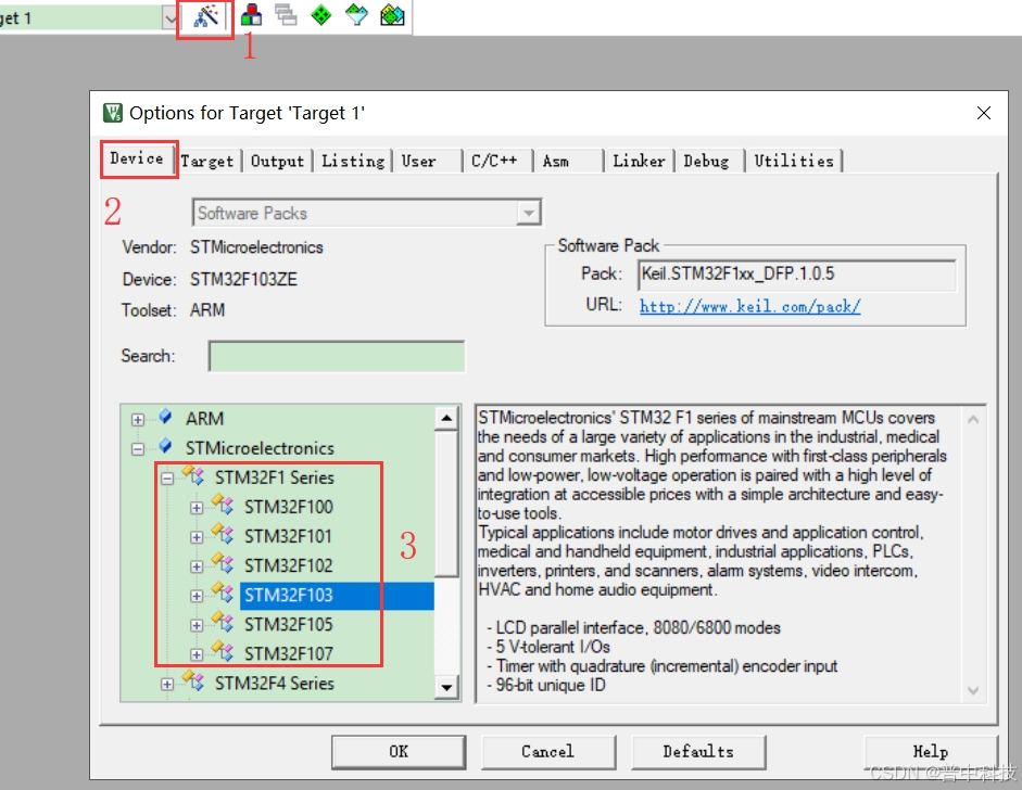 【普中STM32F1xx开发攻略--标准库版】-- 第 5 章 KEIL5软件安装-CSDN博客