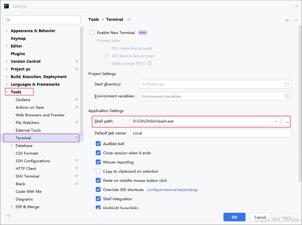 PyCharm连接git时报错： “fatal: unable to access ‘链接‘: schannel: SEC_E_UN“-CSDN博客