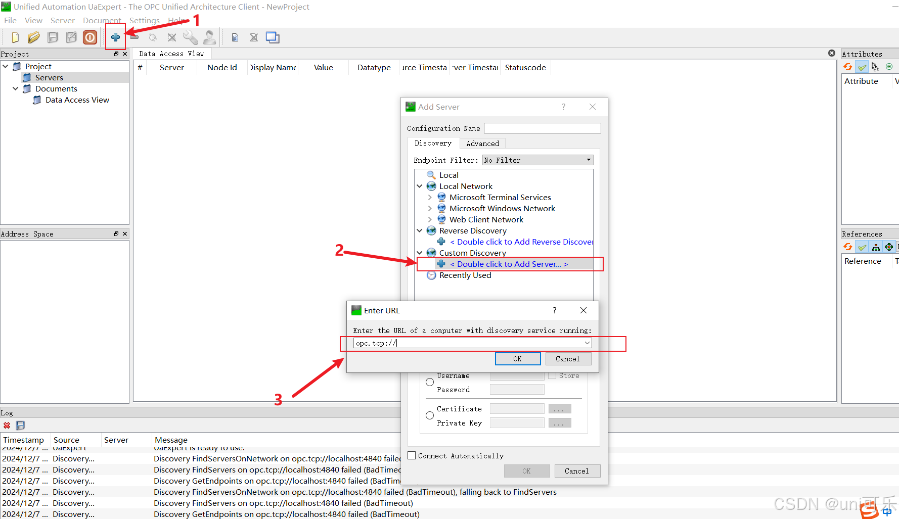 Java使用Milo实现OPC UA客户端及服务端，操作uaexpert工具测试（史上最详细讲解）_java opcua-CSDN博客