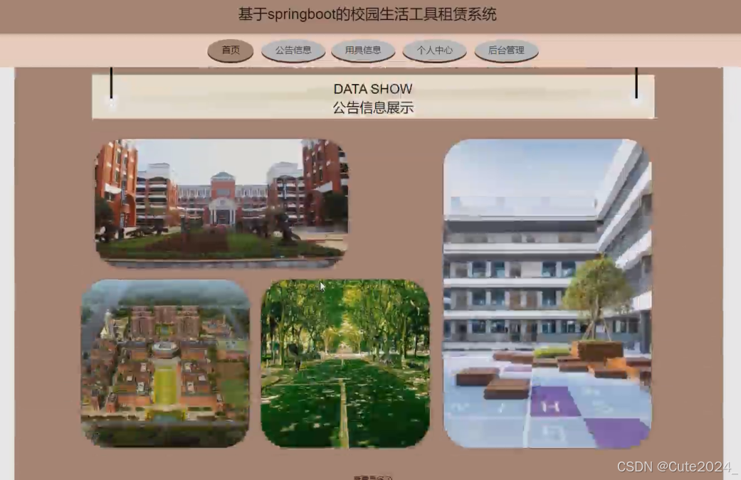 Springboot基于springboot的校园生活工具租赁系统cftei(程序源码数据库调试部署开发环境) Csdn博客
