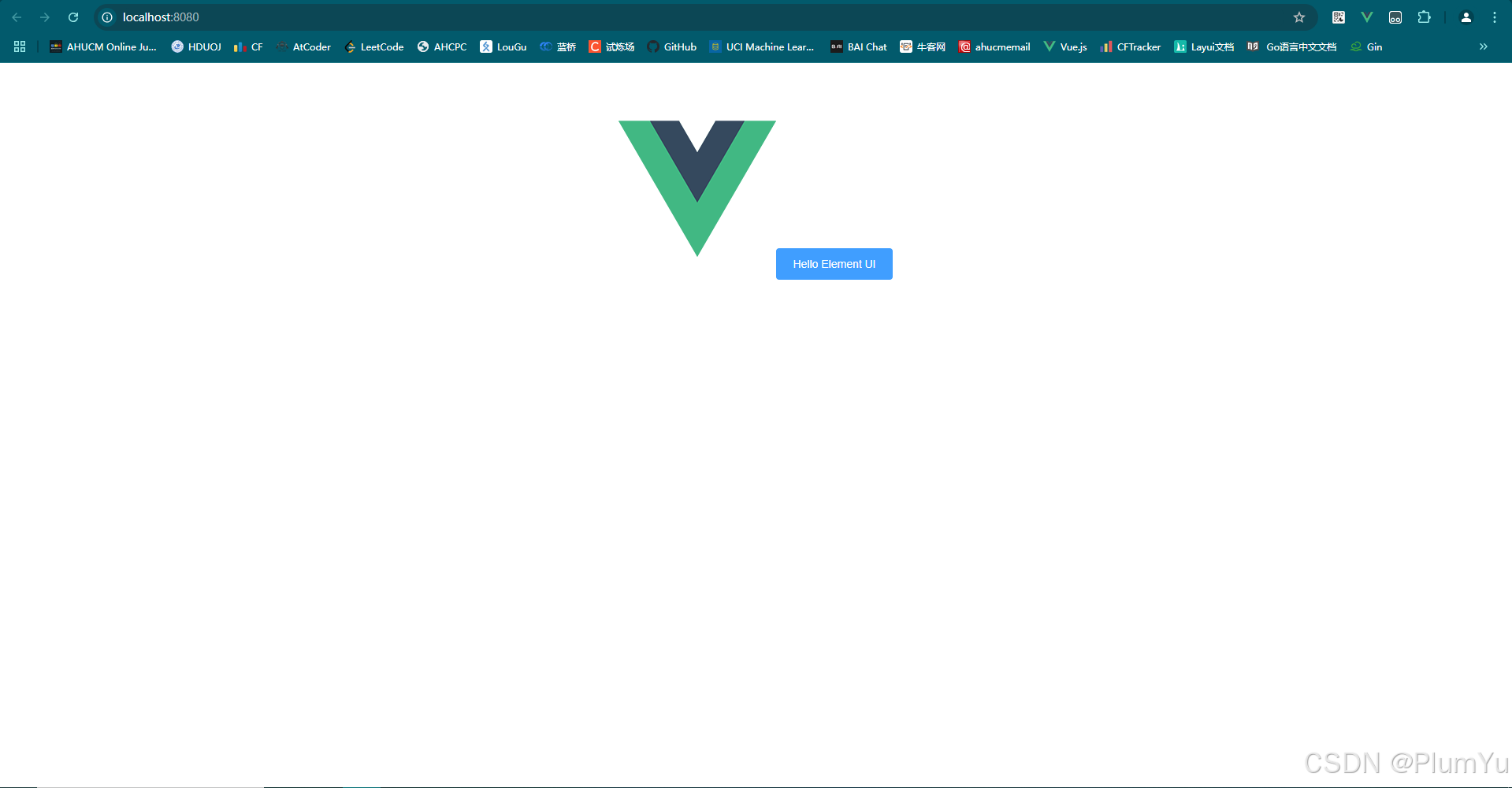 Vue2 + ElementUI 实现简单的功能（第一天）_vue2 + elementui 创建项目-CSDN博客