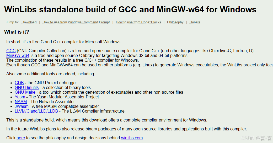 超详细！Windows 下 C 语言环境安装指南_windows安装gcc-CSDN博客