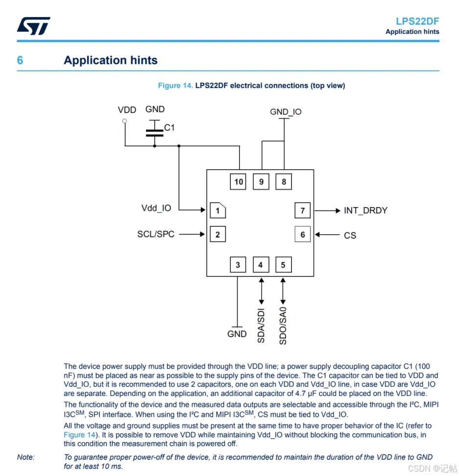 气压计LPS22DF开发(1)----轮询获取气压计数据_lps22 程序-CSDN博客
