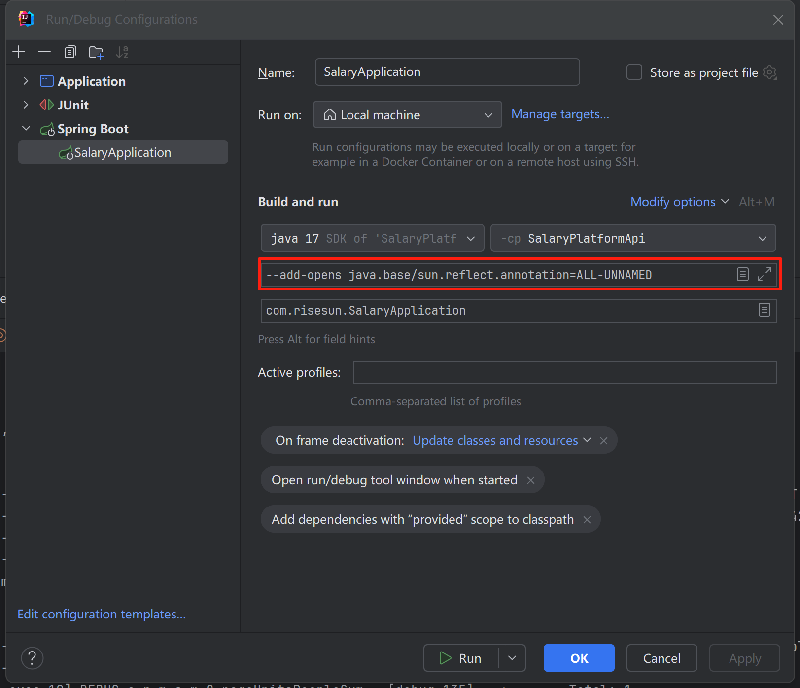 Unable to make field private final java.util.Map sun.reflect.annotation ...