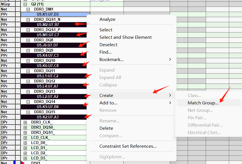 Allegro-相对等长-设置流程_allegro创建pin pair-CSDN博客