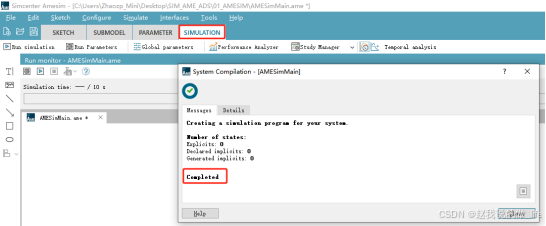 Simulink+AMESim+Adams联合仿真详细教程（二）AMESIM+matlab仿真案例制作_amesim仿真-CSDN博客