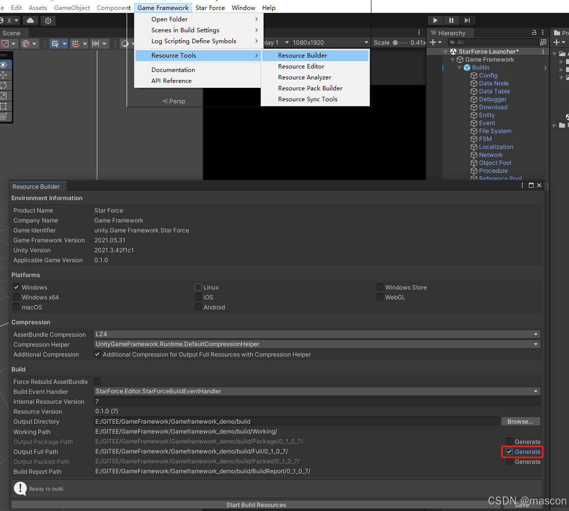 GameFramework打包及热更新学习记录_gameframework 打包-CSDN博客