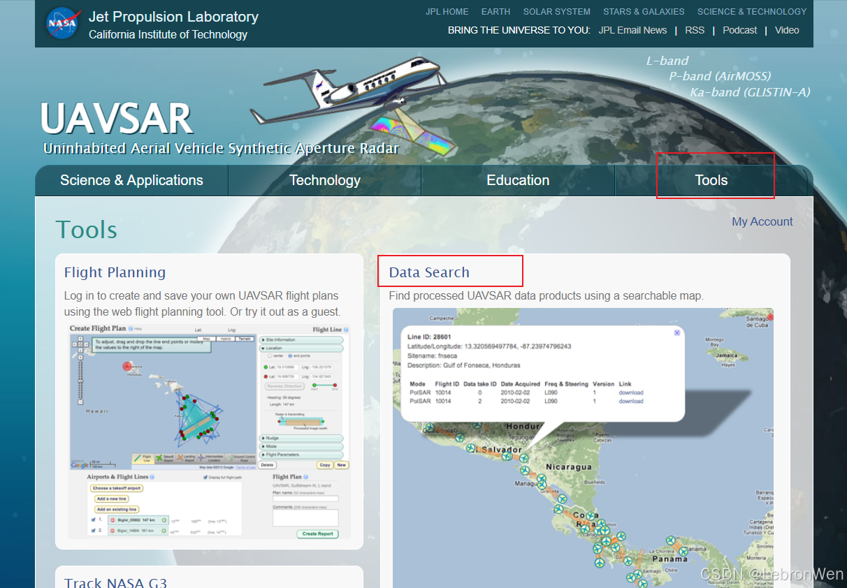 下载UAVSAR数据-CSDN博客