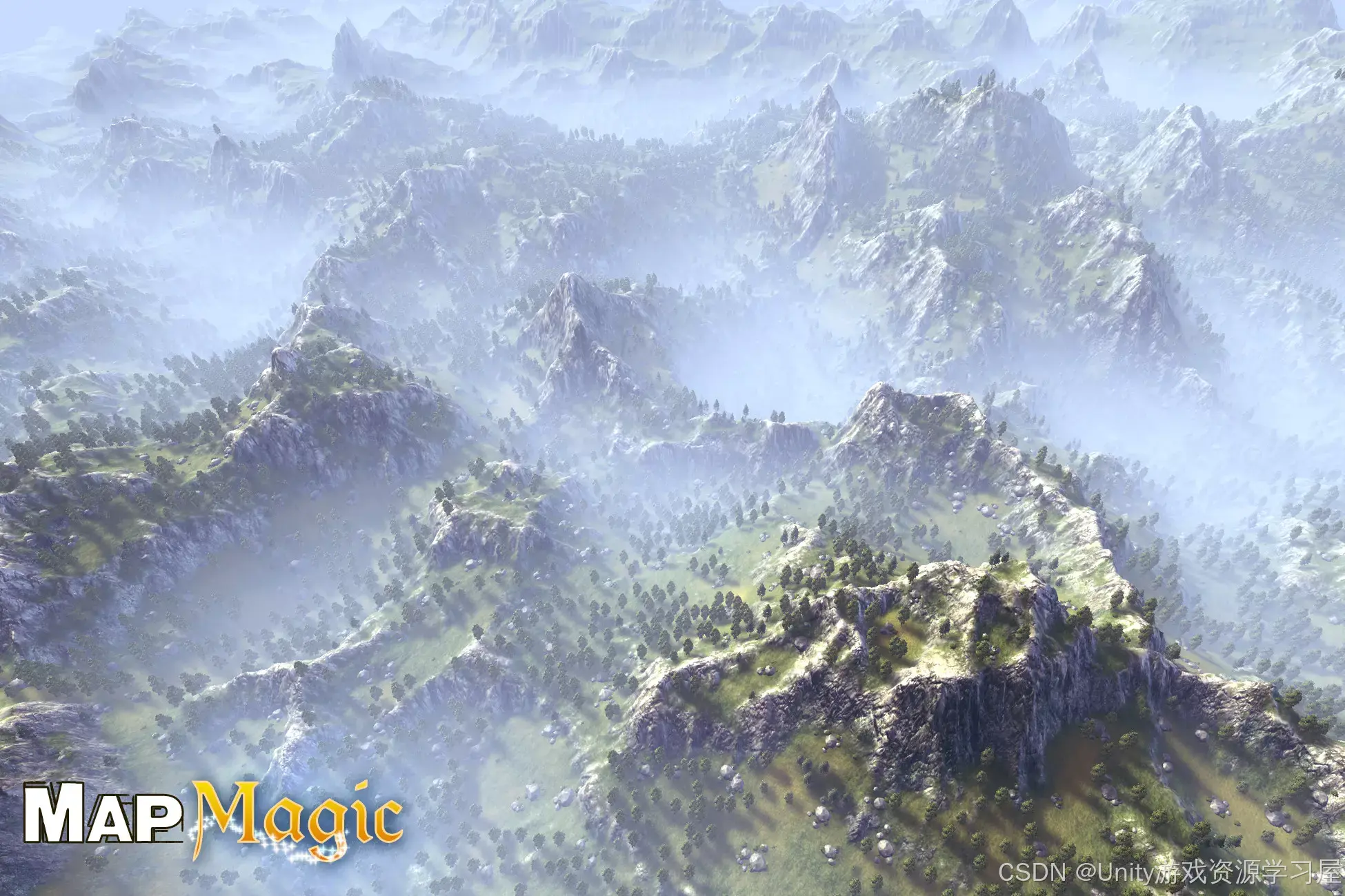 【Unity 地形生成插件】MapMagic World Generator 可视化节点系统和实时生成功能让开发者能够快速构建和优化地形，同时保持极高的灵活性和性能-CSDN博客
