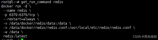 Docker查看运行容器启动命令 get_command_4_run_container_get command 4 run container-CSDN博客