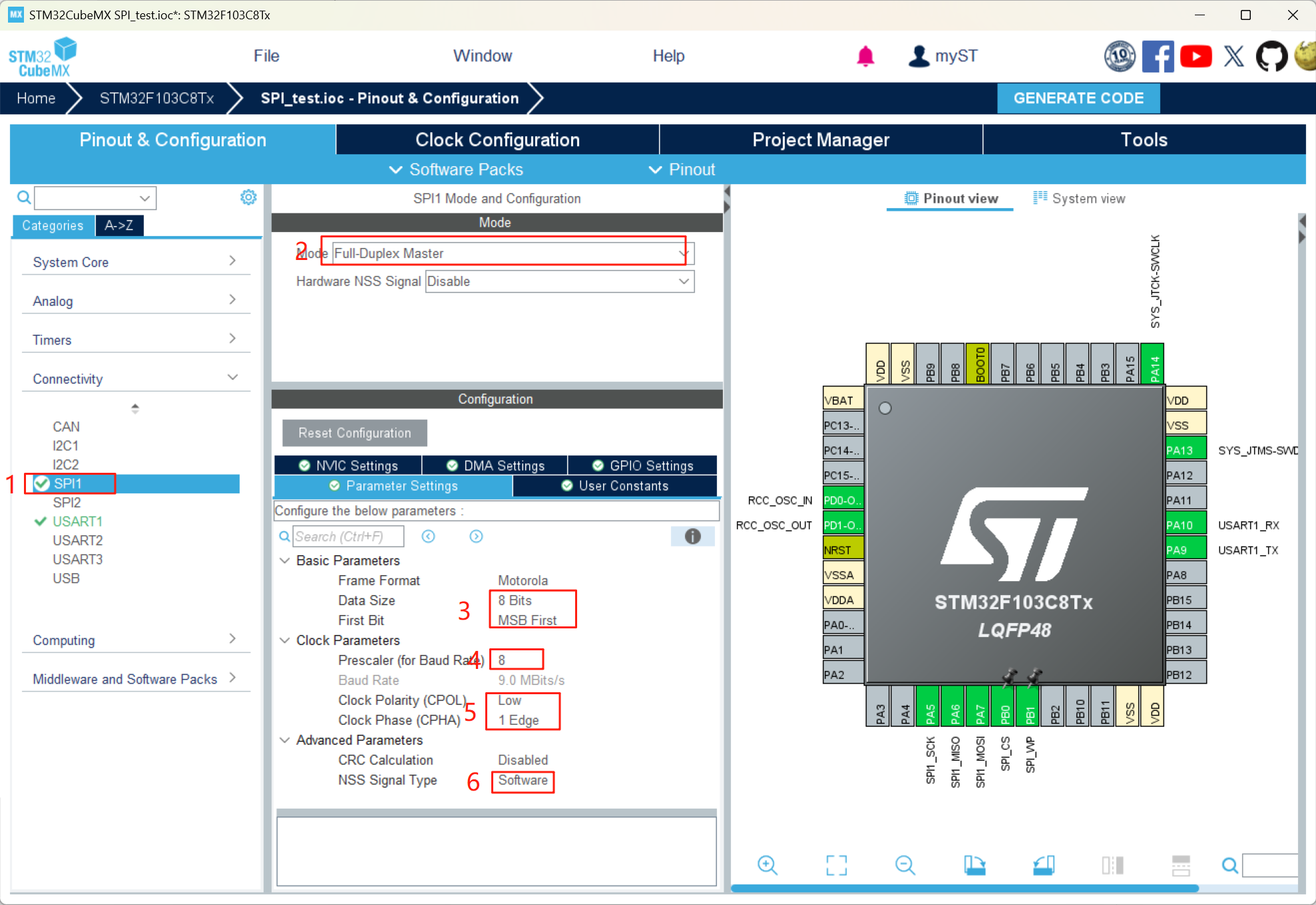【STM32CubeMX学习指南---SPI】_stm32cubemx配置spi-CSDN博客
