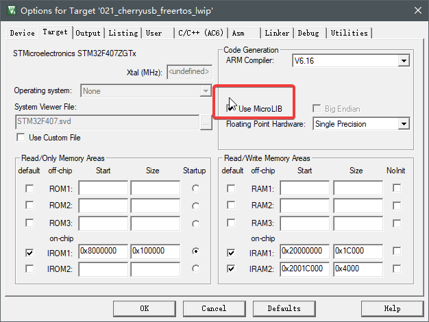 使用chrryusb+freertos+lwip配置stm32F4主机RNDIS流程记录，包含cherryusb配置和lwip配置。-CSDN博客