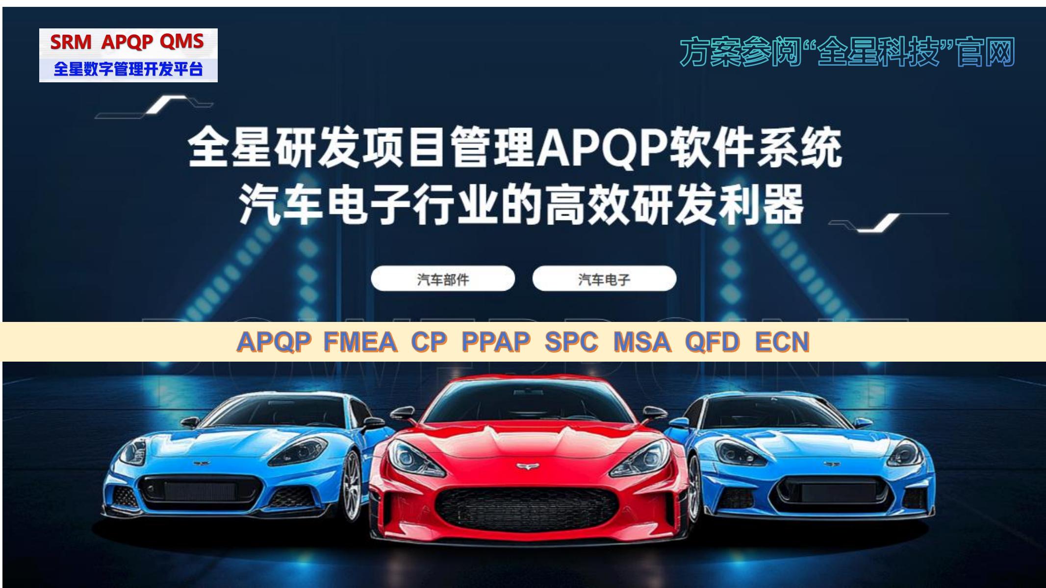 超越通用PLM：专业《研发项目管理软件》为汽车电子研发量身打造的专业化管理解决方案——上海全星APQP系统_上海通用五星 pfmea软件-CSDN博客