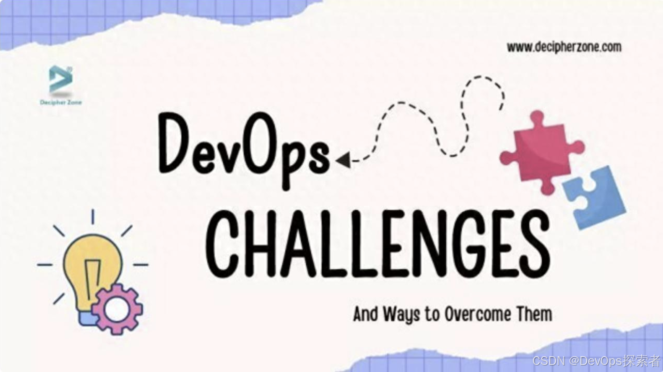 落地DevOps的挑战及其解决方法_软件开发环境和版本不一样对devops平台搭建有什么挑战-CSDN博客