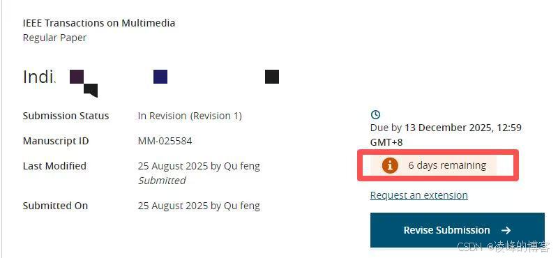 IEEE TRANSACTIONS ON MULTIMEDIA（TMM） 投稿经验-CSDN博客