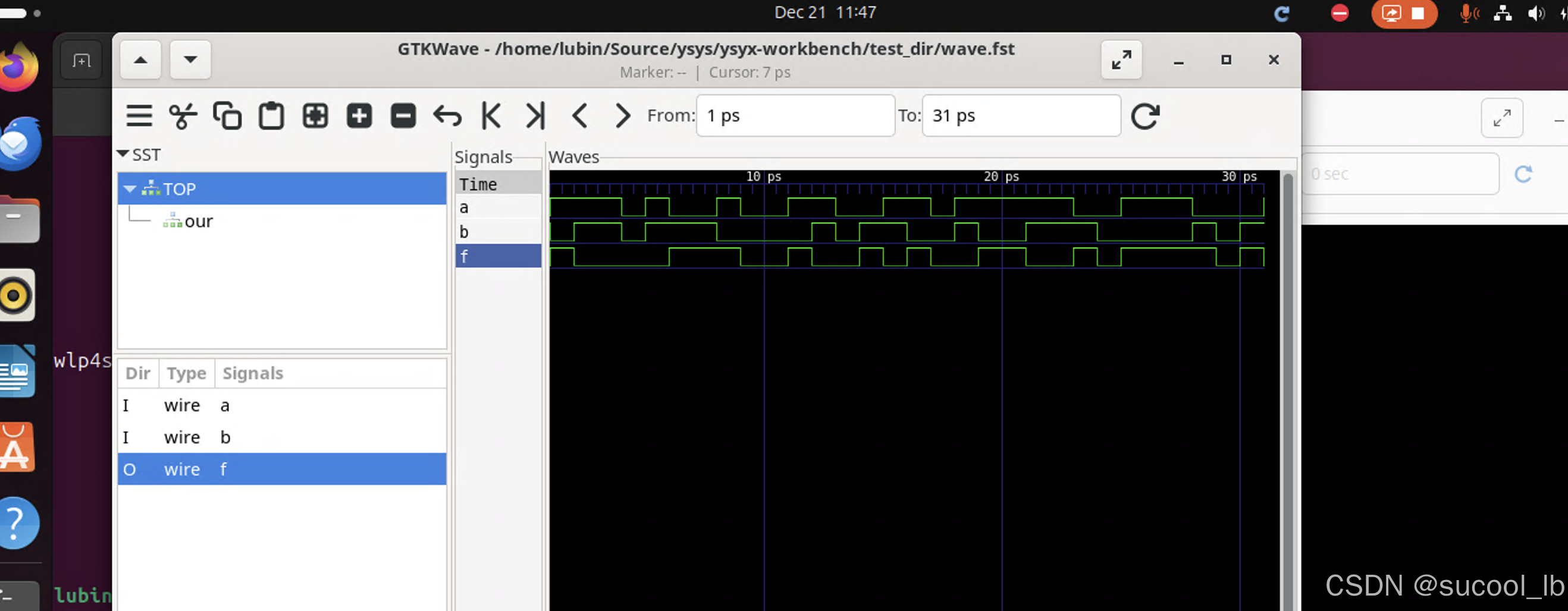 《一生一芯》预习阶段-verialtor 示列_tfp->dump-CSDN博客
