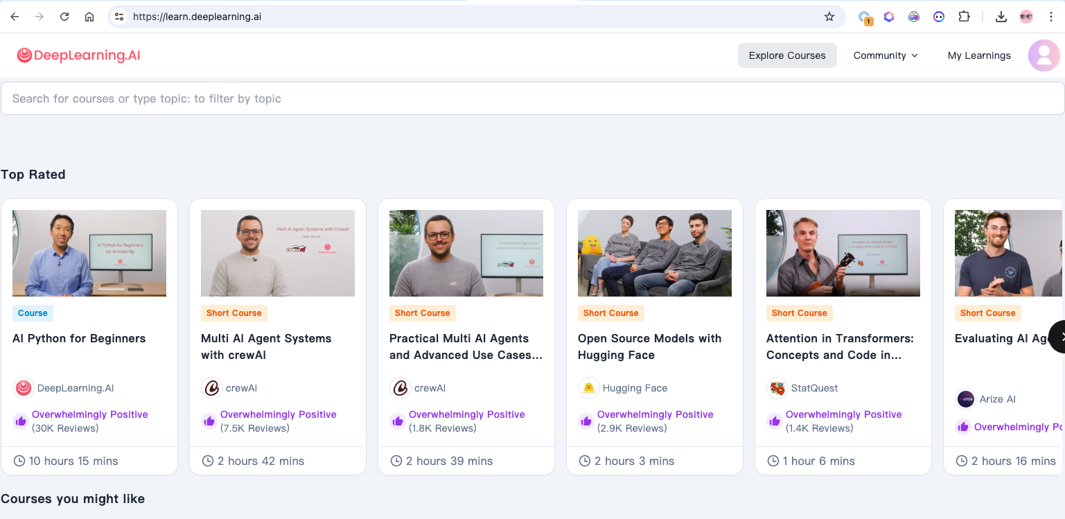 深度学习与AI爱好者的宝库：Coursera与DeepLearning.AI学习平台_coursera和deeplearning.ai关系-CSDN博客