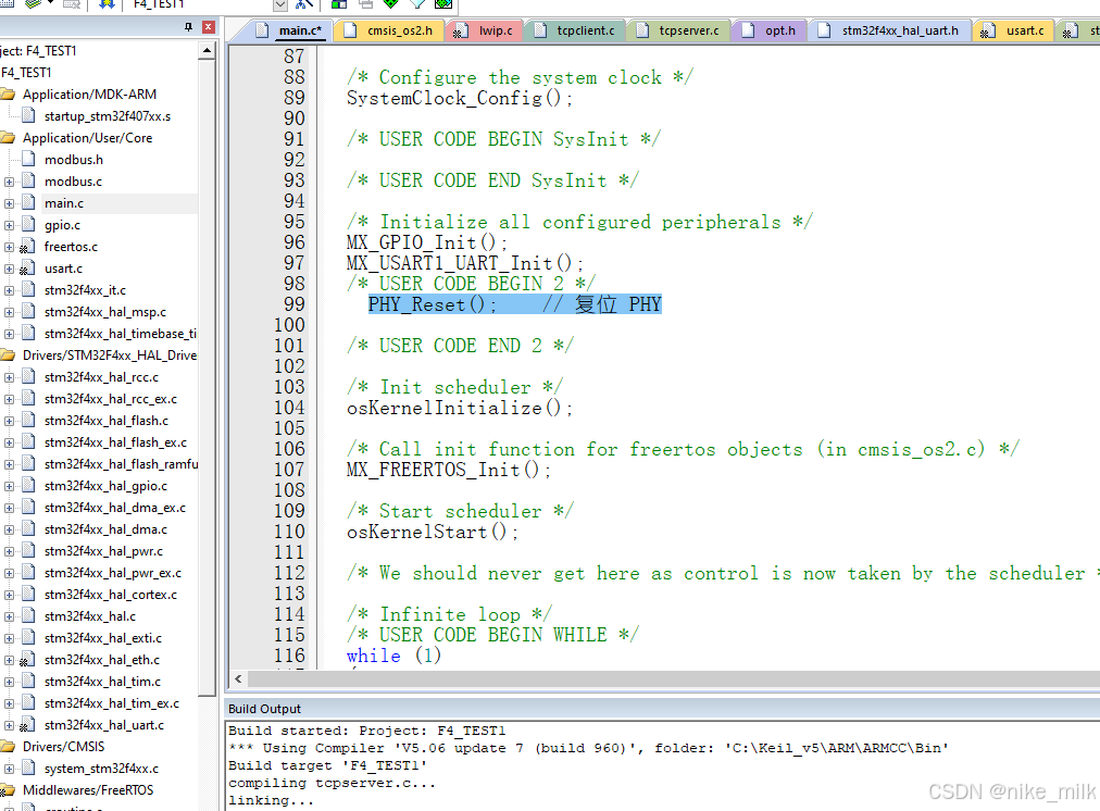 cubemx配置freertos+lwip_cubemax+lwip-CSDN博客